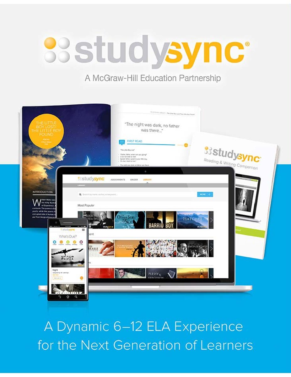 StudySync (2017) Sixth Grade Report