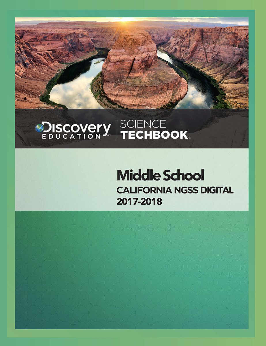 Discovery Science Techbook for California NGSS Middle School (2017-2018)
